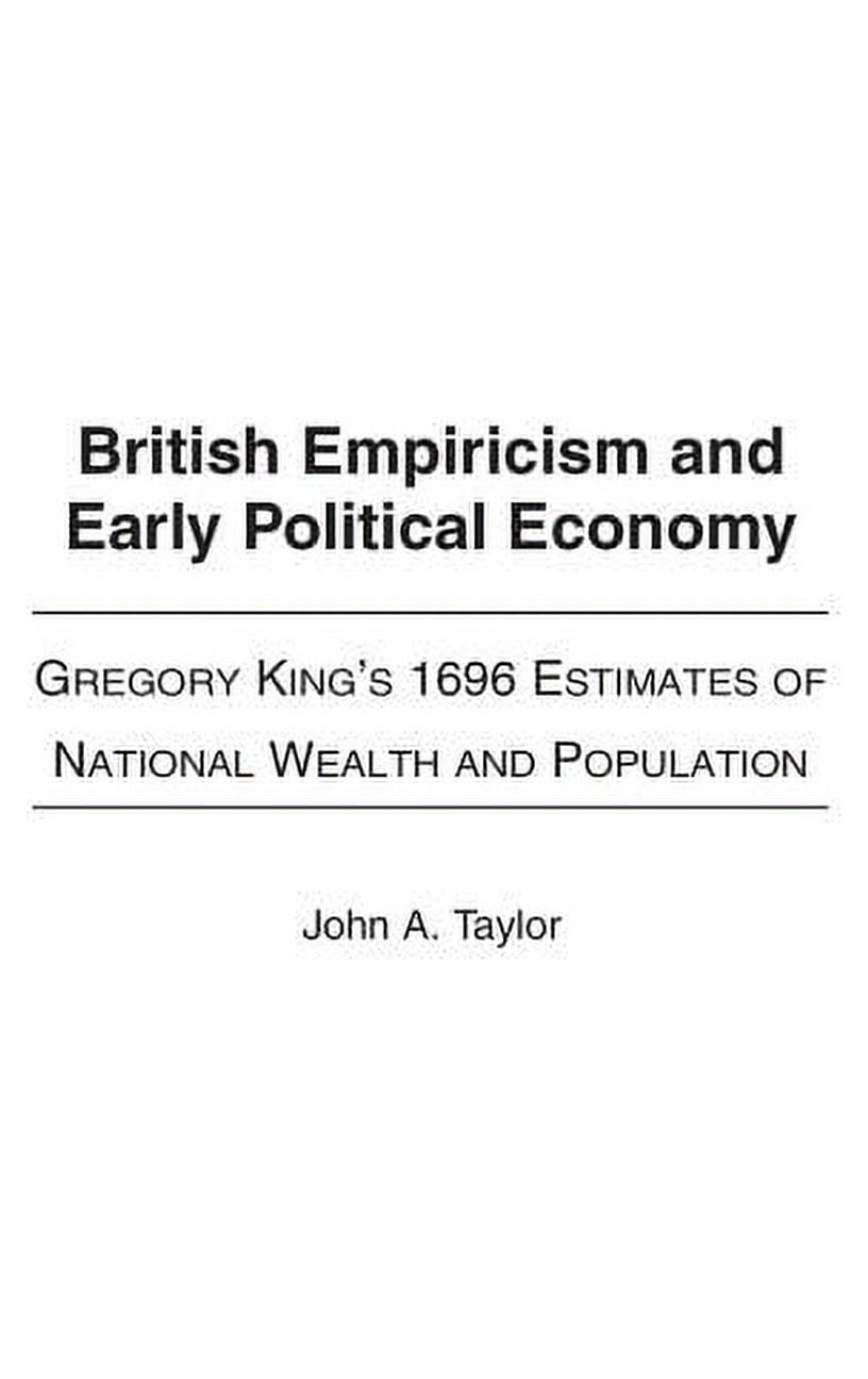 Contributions to the Study of World Hist British Empiricism and Early ...