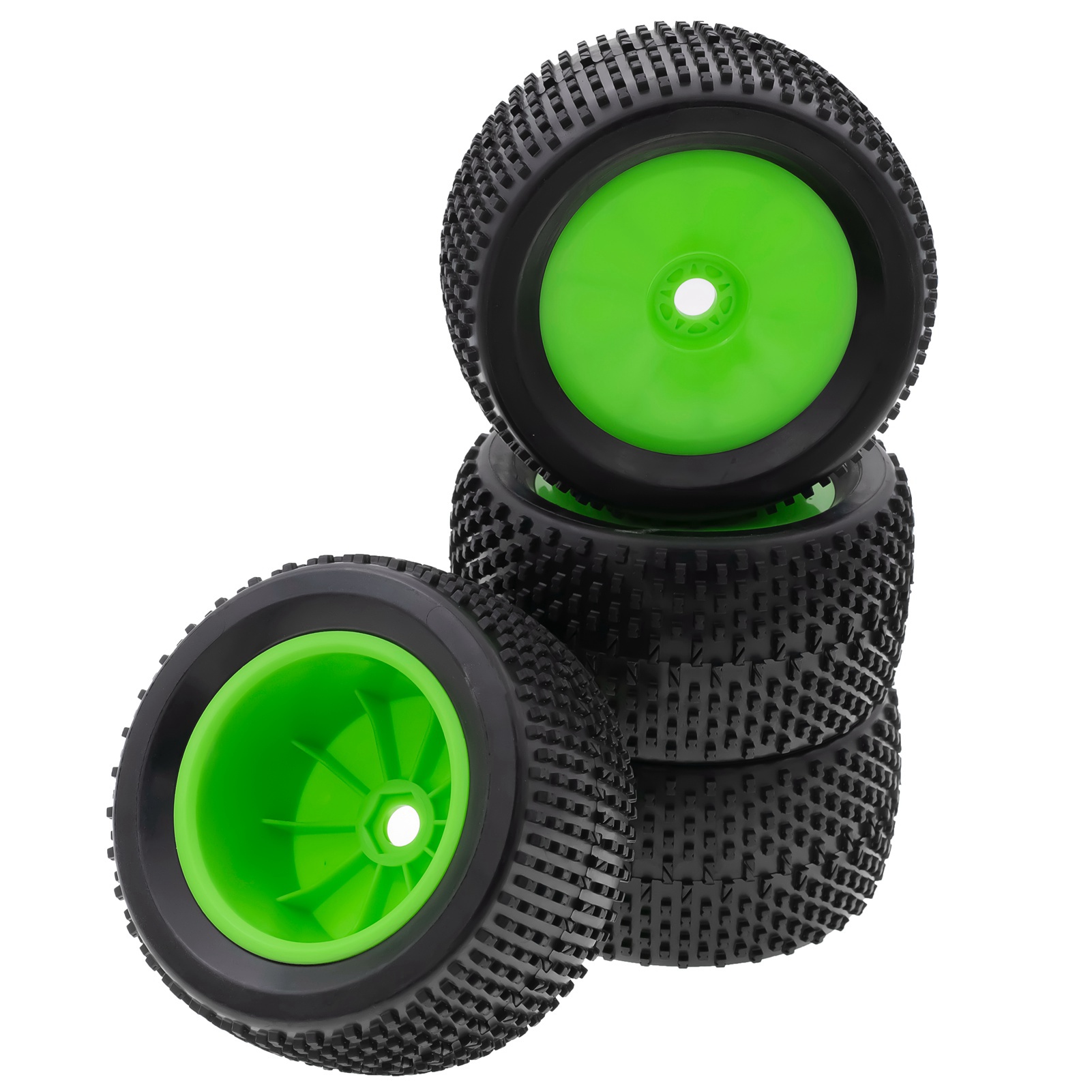 Control 4Pcs 140x70x78mm Off Road Buggy Tires Wheel 17mm Hex Hubs ...