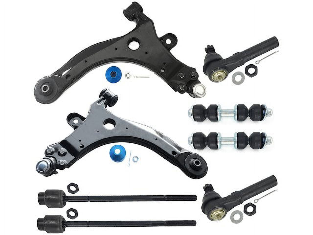 Control Arm Ball Joint Tie Rod and Sway Bar Link Kit - Compatible with ...