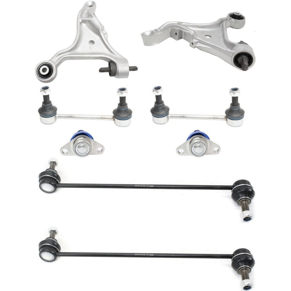 Control Arm Suspension Kit Set of 8 Driver & Passenger Side Left Right ...