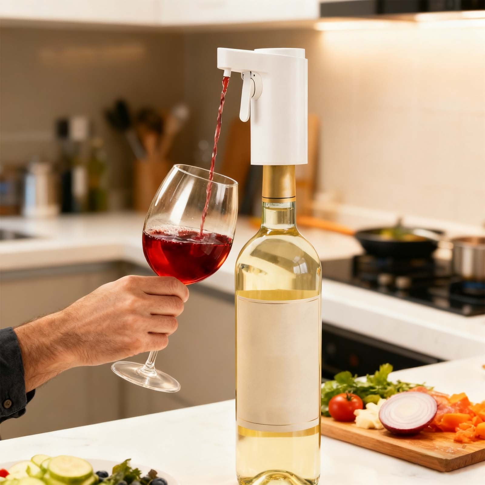 Control Automatic Dispenser With Digital Display And Built In Aeration ...