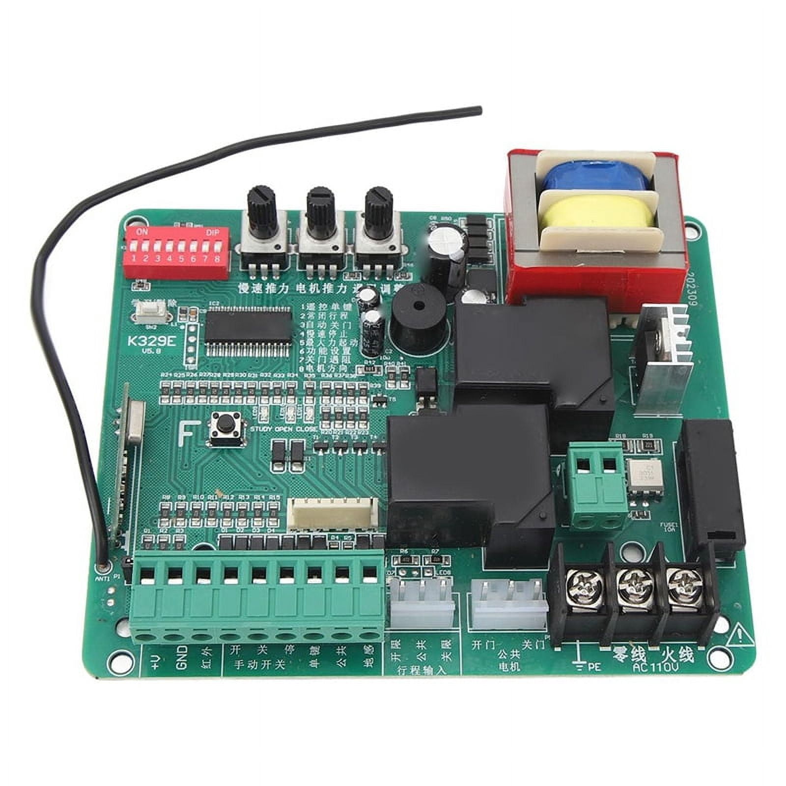 Control Board for AC Sliding Gate Opener, Main Electronic Control Board ...