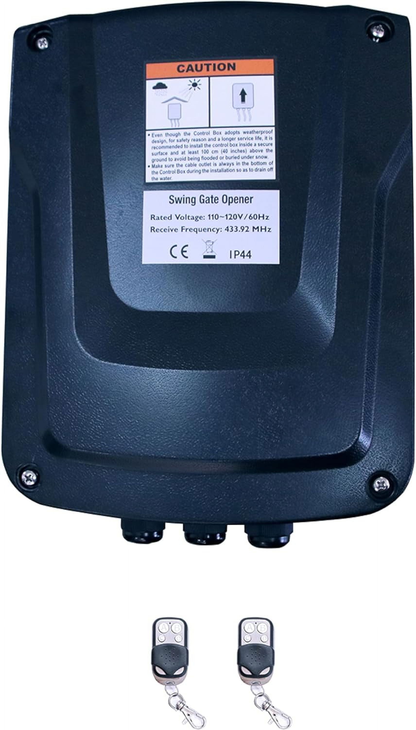 Control Box for AS and GG Series Swing Gate Openers - 110V / 24V DC ...