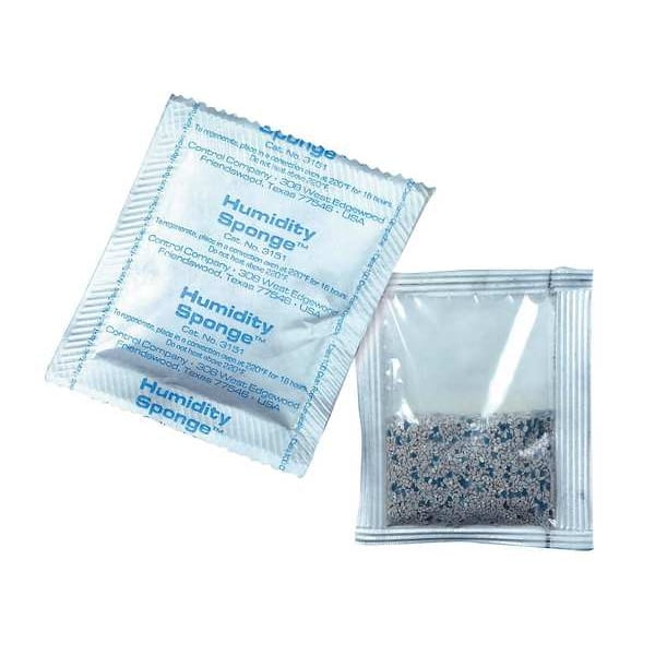 Control Co Humidity Sponge,Tyvek Bags,PK40 3151 - Walmart.com