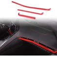 Control Dashboard Cover Trims Compatible with Chevrolet Corvette C8 ...