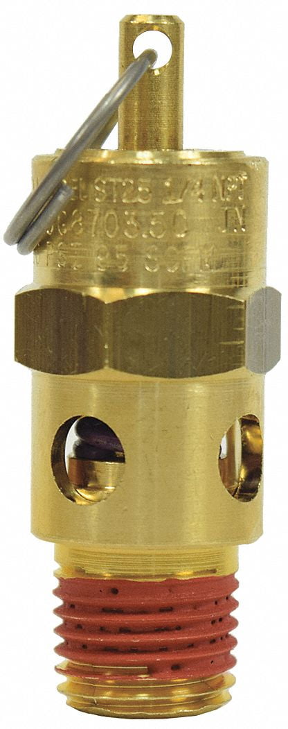 Control Devices Air Safety Valve,1/4" NPT Inlet,30 psi ST25-1A030 ...
