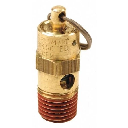 Control Devices Sa25-1A100 Air Safety Valve,1/4 In Inlet, 100 Psi, Hard ...