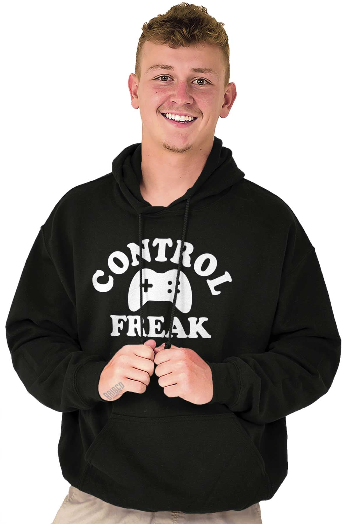 Control Freak Controller Geek Gamer Unisex Plus Fleece Graphic Hoodie ...