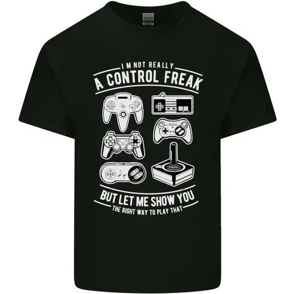 Control Freak Funny Gaming Gamer T-Shirt - Walmart.com