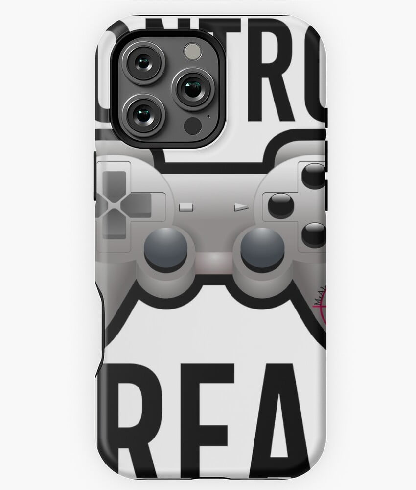 Control Freak Pun Video Game M2414 Phone Case for iPhone 17 16 15 14 13 ...