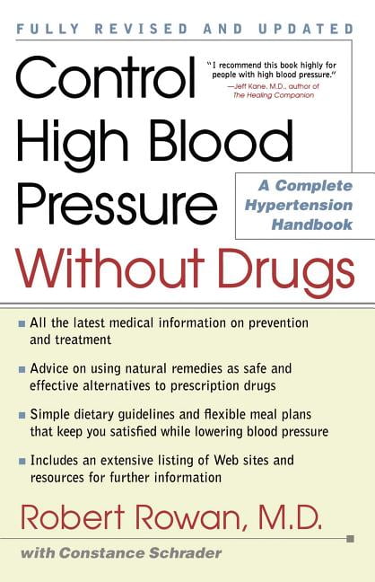 Control High Blood Pressure Without Drugs : A Complete Hypertension ...