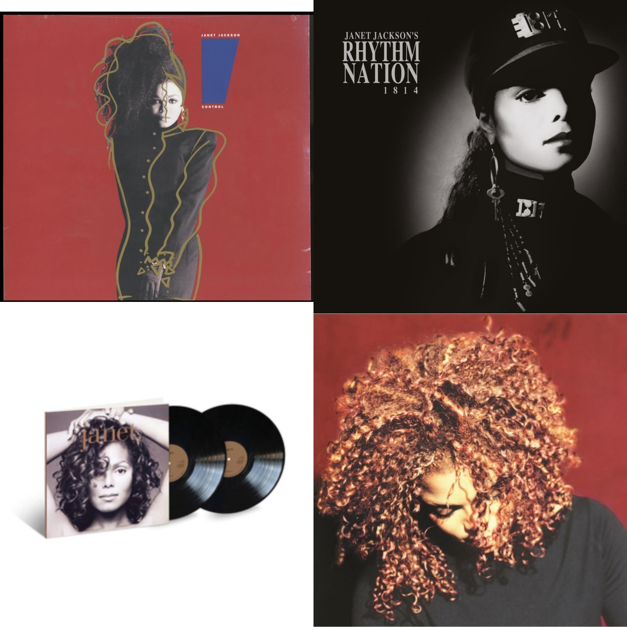 Control & Janet Jackson's Rhythm Nation 1814 (2 LP) & Janet. (2 LP ...