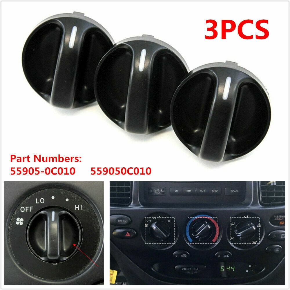 Control Knob of Heater A/C Temperature HVAC Fan for Toyota Tundra Truck ...