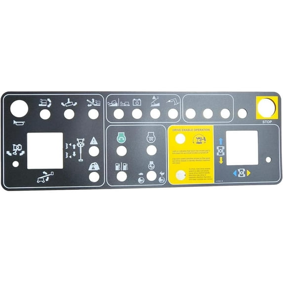 Control Panel Decal 147575 147575GT Compatible with Genie 60X 80X S-60 ...