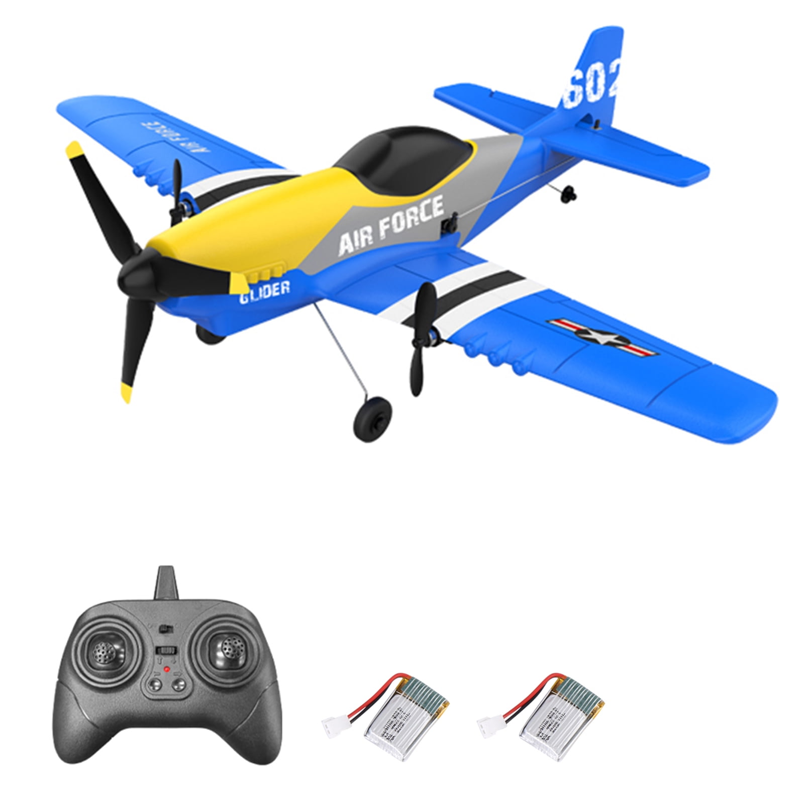 Control Remote Control Airplane 2.4GHz Glider Remote Control Plane For ...