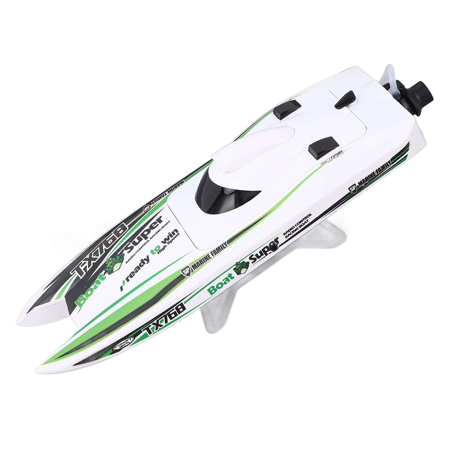 Control Remote Control Boat 2.4GHz High Speed 30km/h Brushless ...