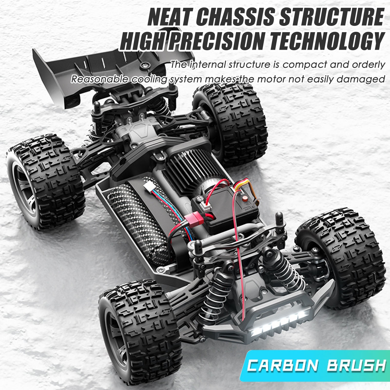 Control Remote Control Car 1:18 Scale 28 KM/H High Speed Vehicle 4WD ...