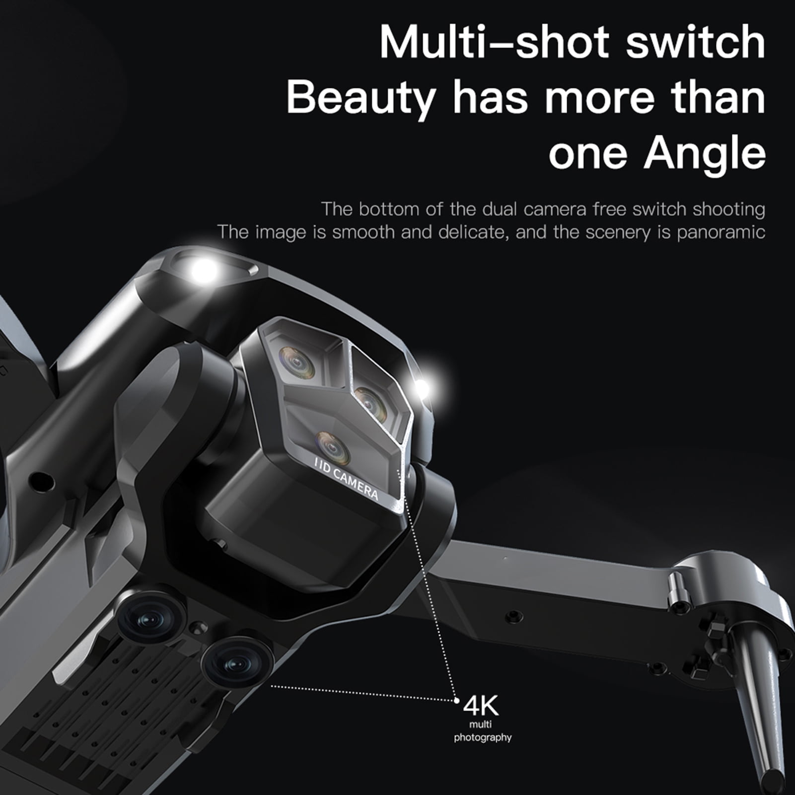 Control Remote Control Drone With Camera 4K 3 Front Camera 2 Bottom ...