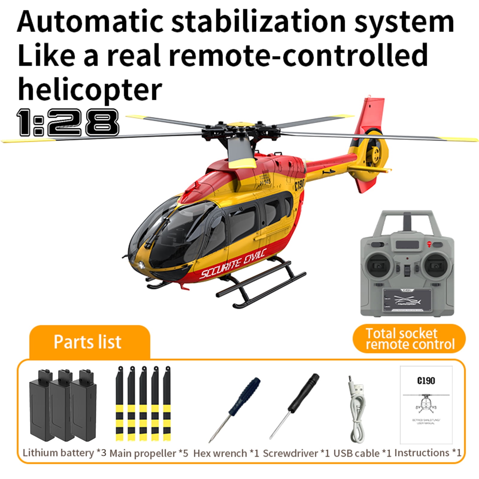 Control Remote Control Helicopter With Dual Brushless Motor 2.4GHz 4CH ...