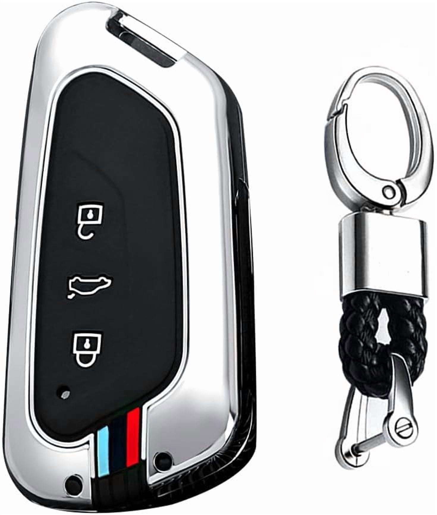 Control Smart Key Fob Case Shell Fit For VW Golf 8 MK8 Golf GTI Skoda ...
