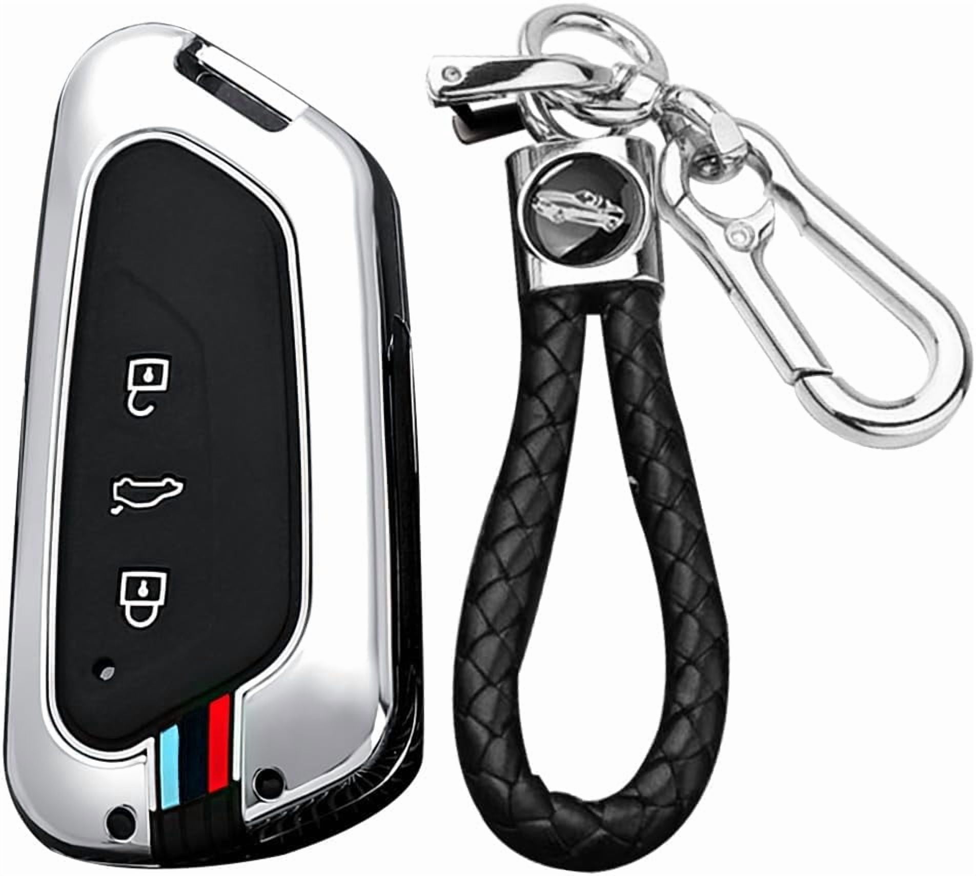 Control Smart Key Fob Case Shell Fit For VW Golf 8 MK8 Golf GTI Skoda ...