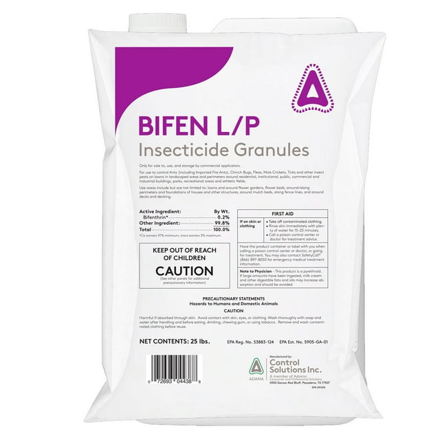 Control Solutions Bifen L/P Granular Pesticide Killer, 25 Lb Pest ...