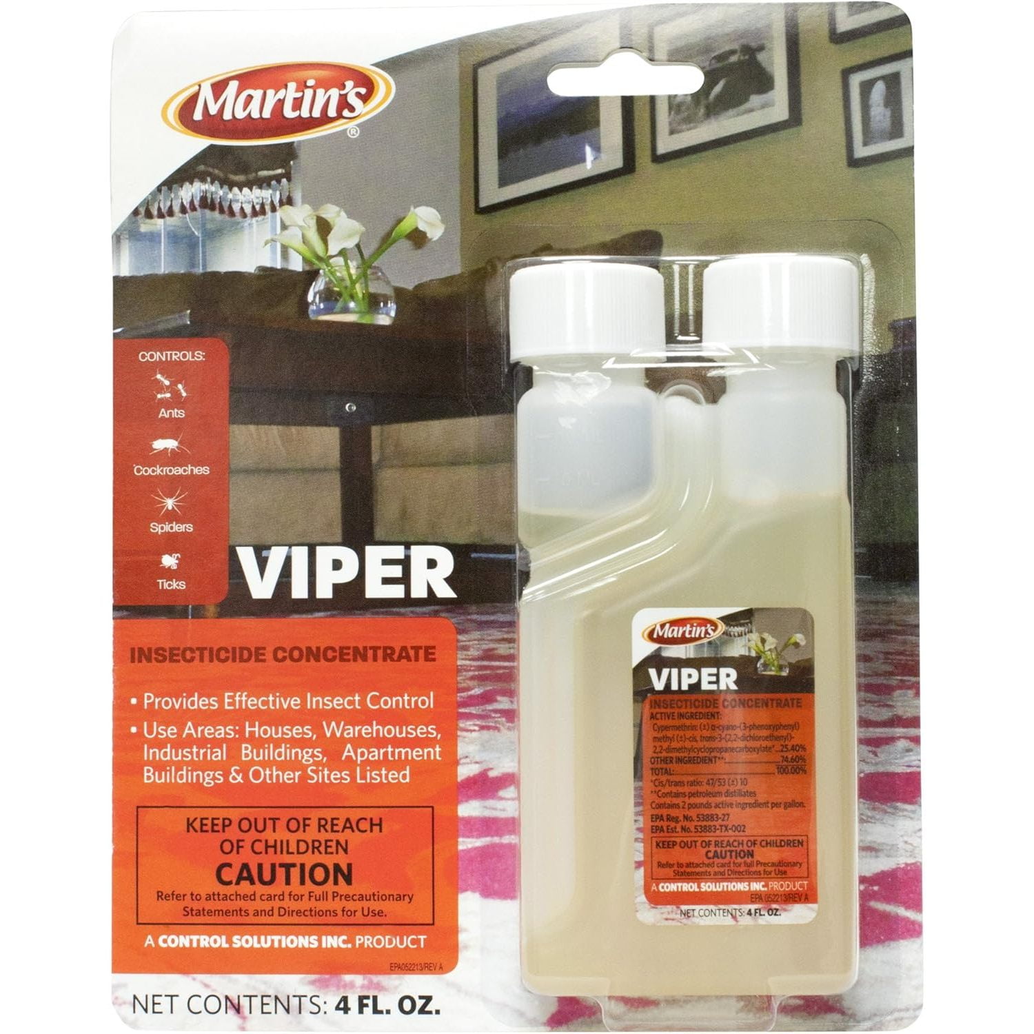 Control Solutions JGSP Viper Insecticide Concentrate, 4oz - Walmart.com