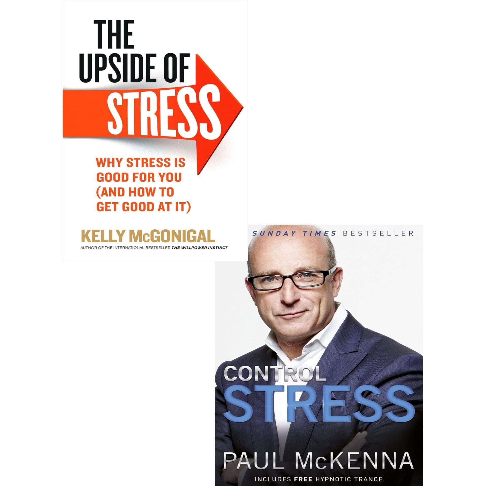 Control Stress, The Upside of Stress 2 Books Collection Set - Walmart.com