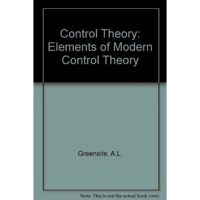 Pre-Owned Control Theory: Elements of Modern Control Theory v. 1 ...