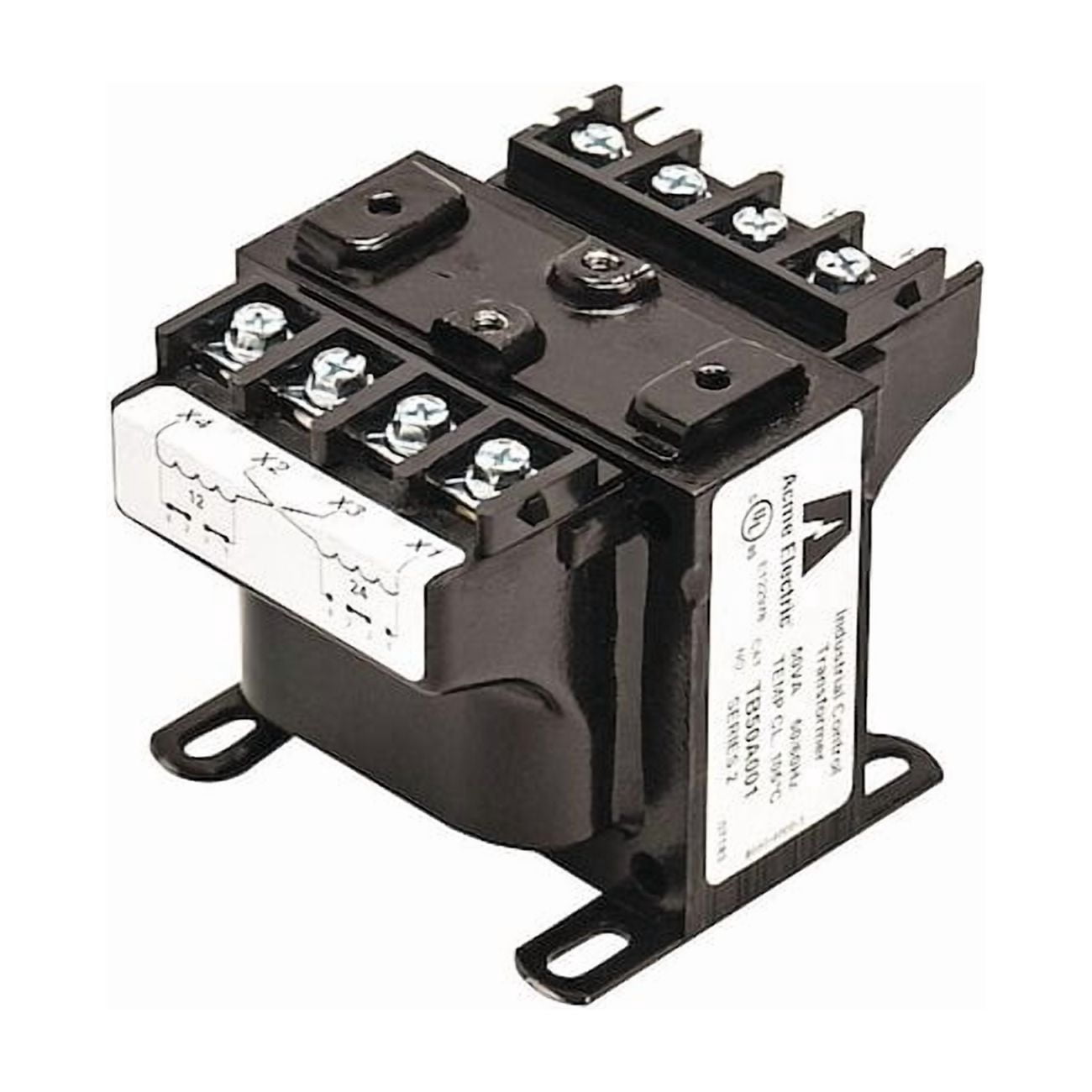 Control Transformer, 75 VA, 100/120V AC, 240/480/600V AC TB75N011F2 ...