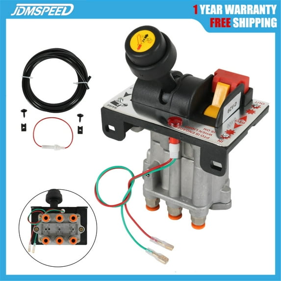 Control Valves W/ PTO Switch Dump Truck Tipper Hydraulic System Slow ...