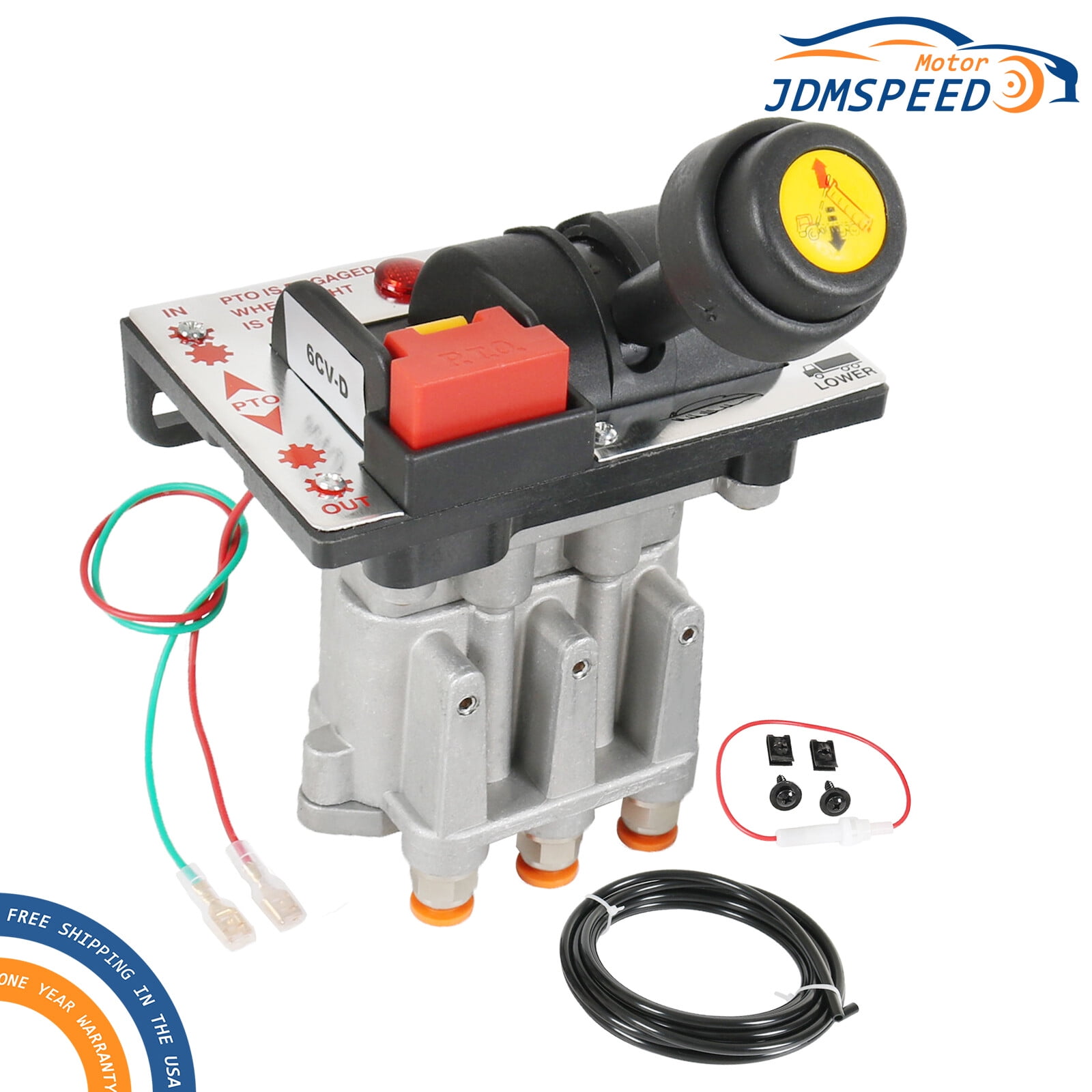 Control Valves w/ PTO Switch Dump for Truck Tipper Hydraulic System ...