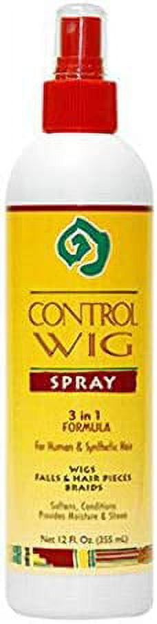 Control Hair Wig Spray - 3 In 1 Formula 12Oz - Softens, Conditions ...