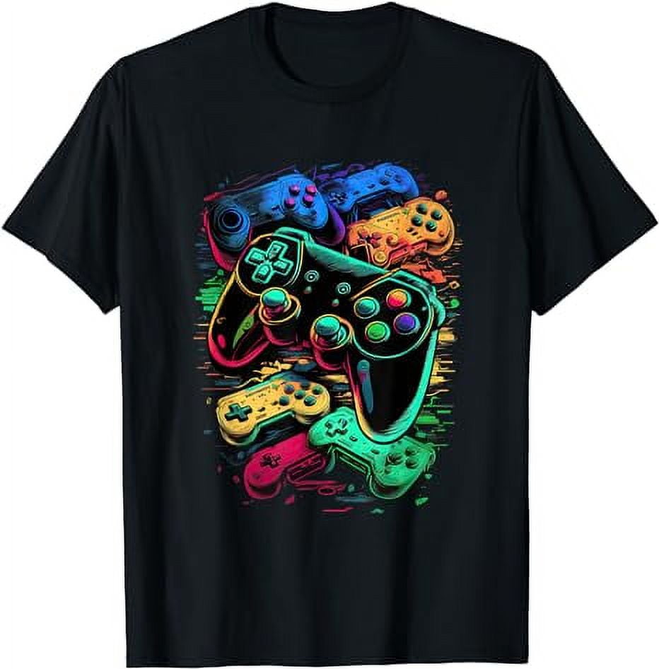 Control gamer Video Game Controller T-Shirt - Walmart.com