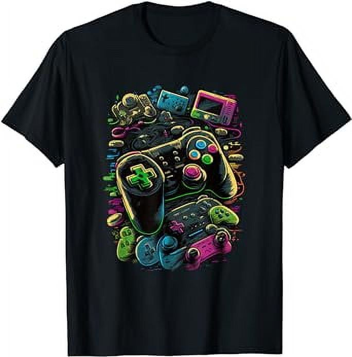 Control gamer Video Game Controller T-Shirt - Walmart.com