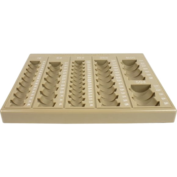Rolled Coin Trays