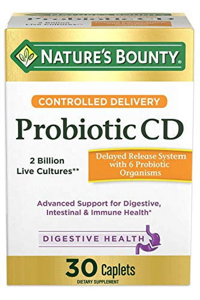 Controlled Delivery Probiotic by Nature's Bounty, Dietary Supplement ...