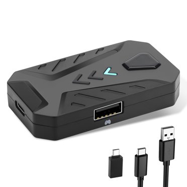 ZIYOULANG G6L RGB Backlit Gaming Controller Converter, TYPE-C USB ...