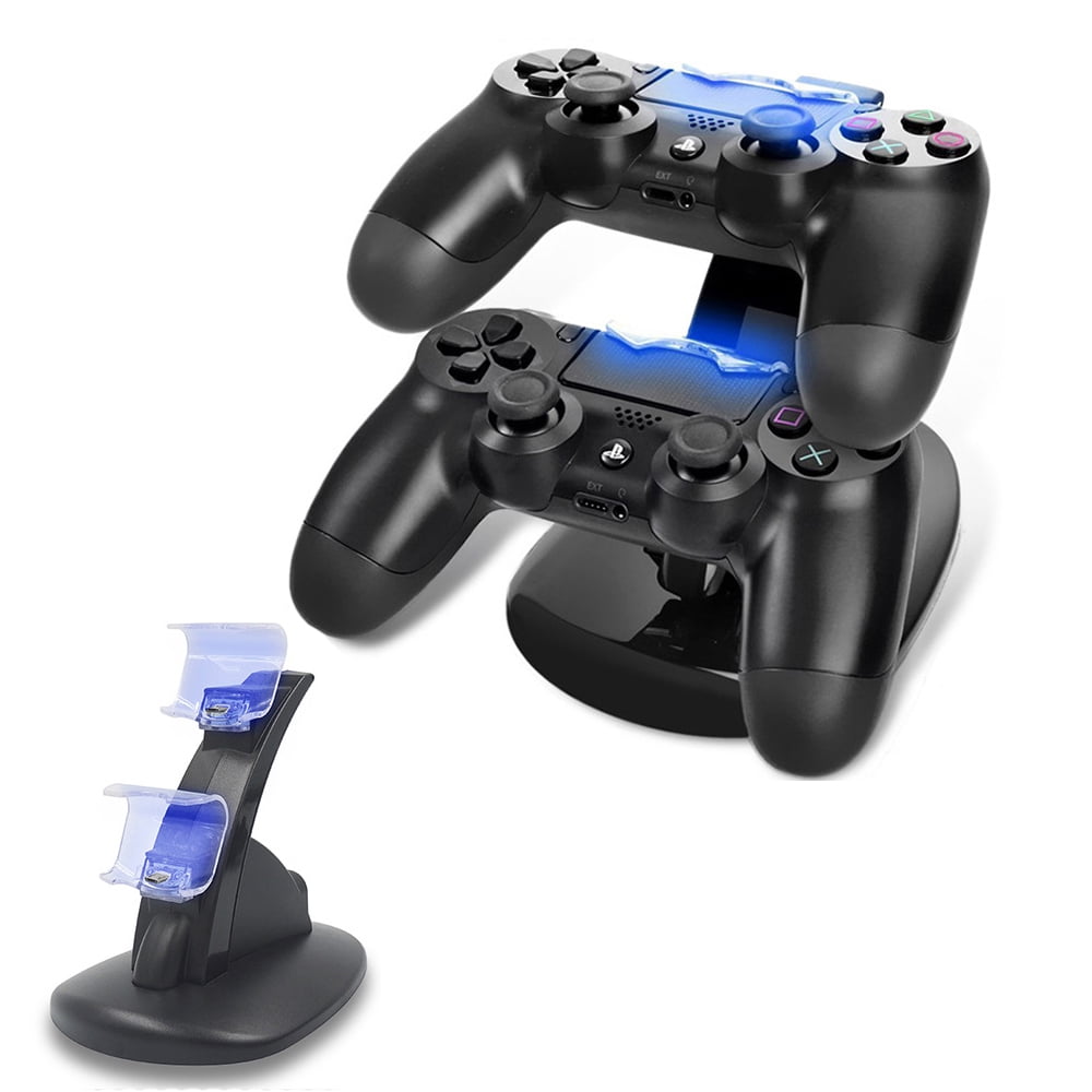 Controller Charging Dock Stand for PS4,USB Dual Charger Station ...
