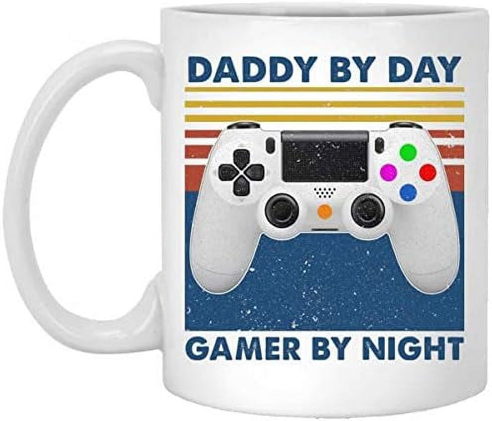 Controller Daddy By Day Gamer By Night Vige Mug Funny Father’s Day ...