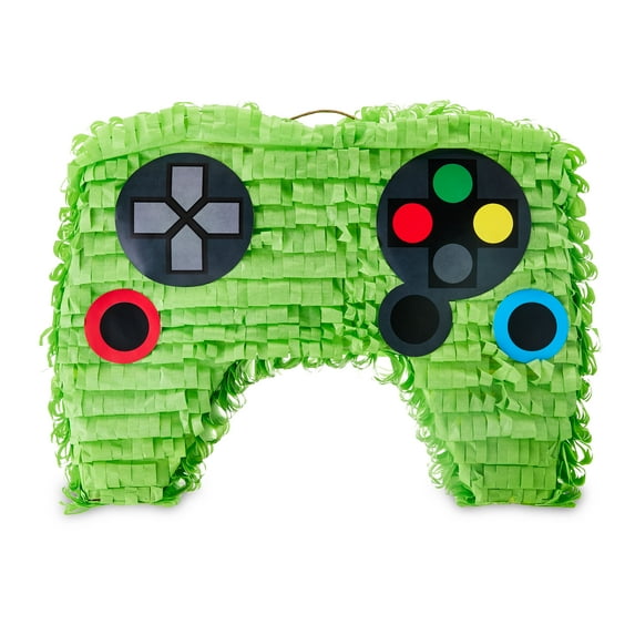 Green Game Controller Party Pinata, 20" x 15", by Way To Celebrate ...