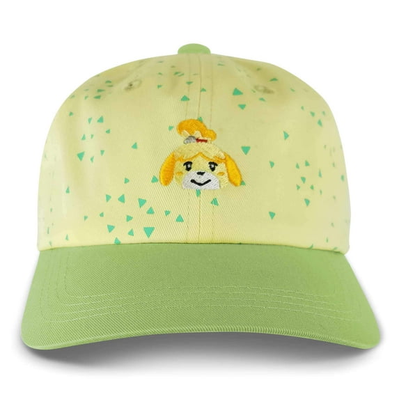 Controller Gear Animal Crossing Hat Baseball Cap (Isabelle, Green ...