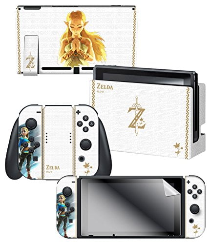 Controller Gear Nintendo Switch Skin & Screen Protector Set Officially ...
