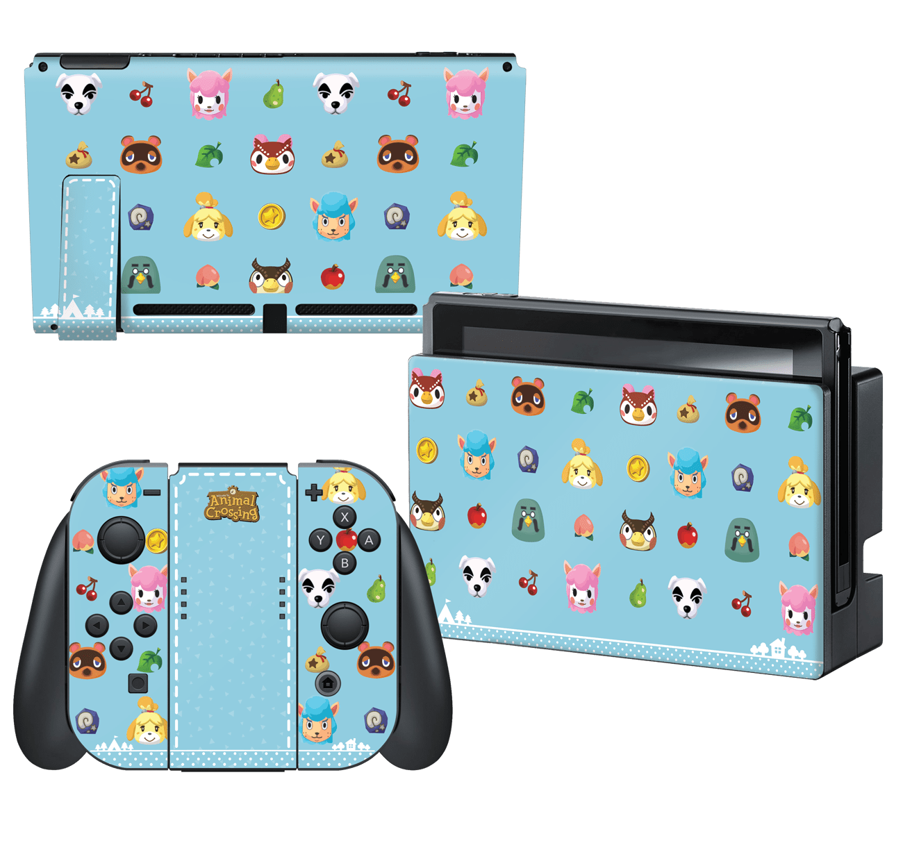 Controller Gear Nintendo Switch Skin Set-ac Party Animal - Walmart.com