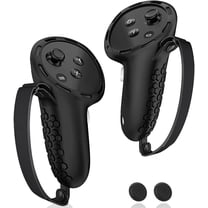 Controller Grips for Oculus Quest 2 / Meta Quest 2 Knuckle Strap Black ...