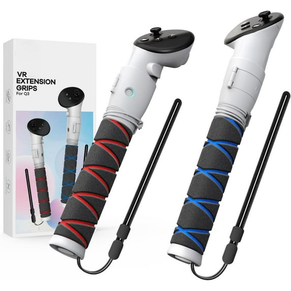 Controller Grips Extension for Meta Quest 3 Accessories - Dual Handle ...