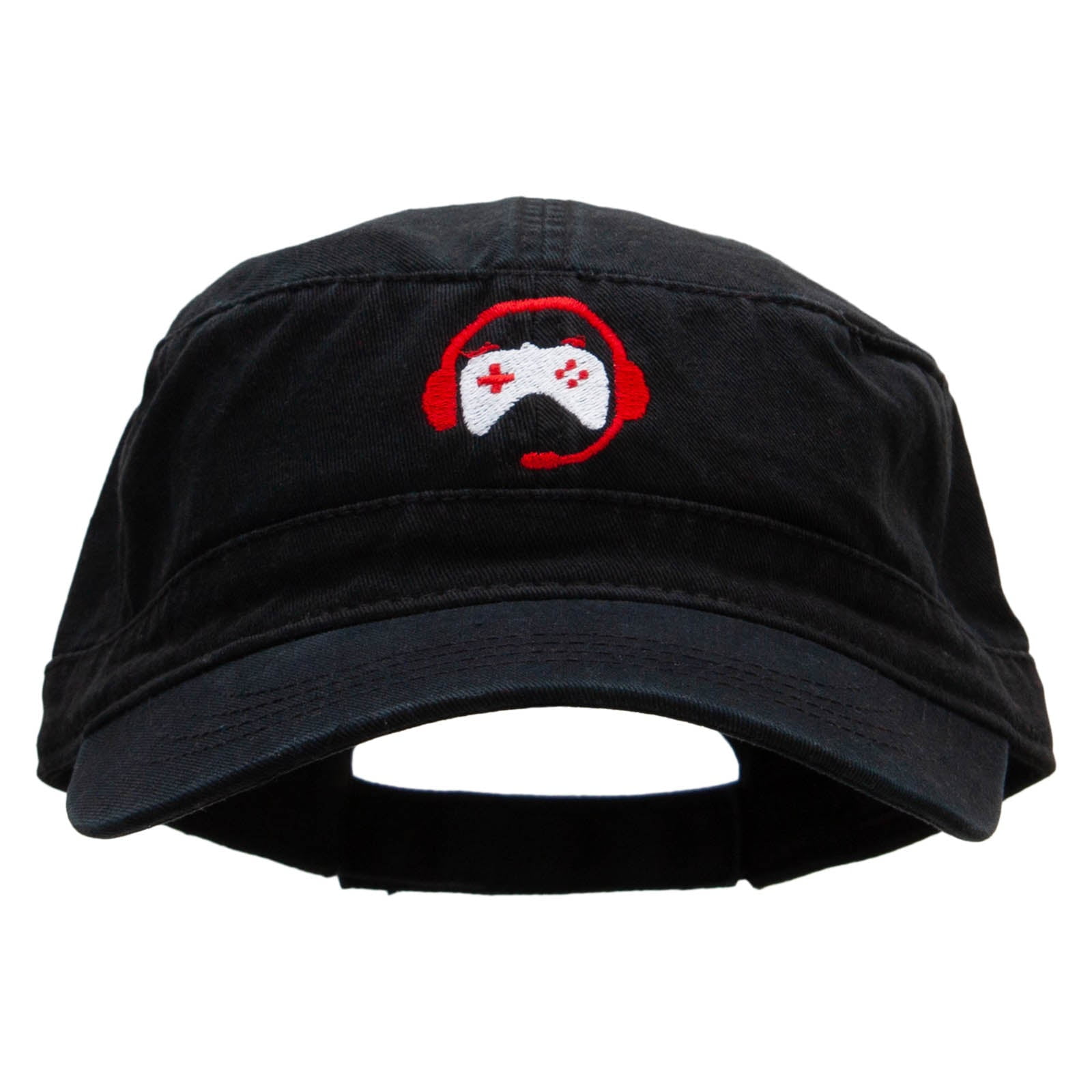 Controller Headset Embroidered Garment Washed Adjustable Army Cap ...