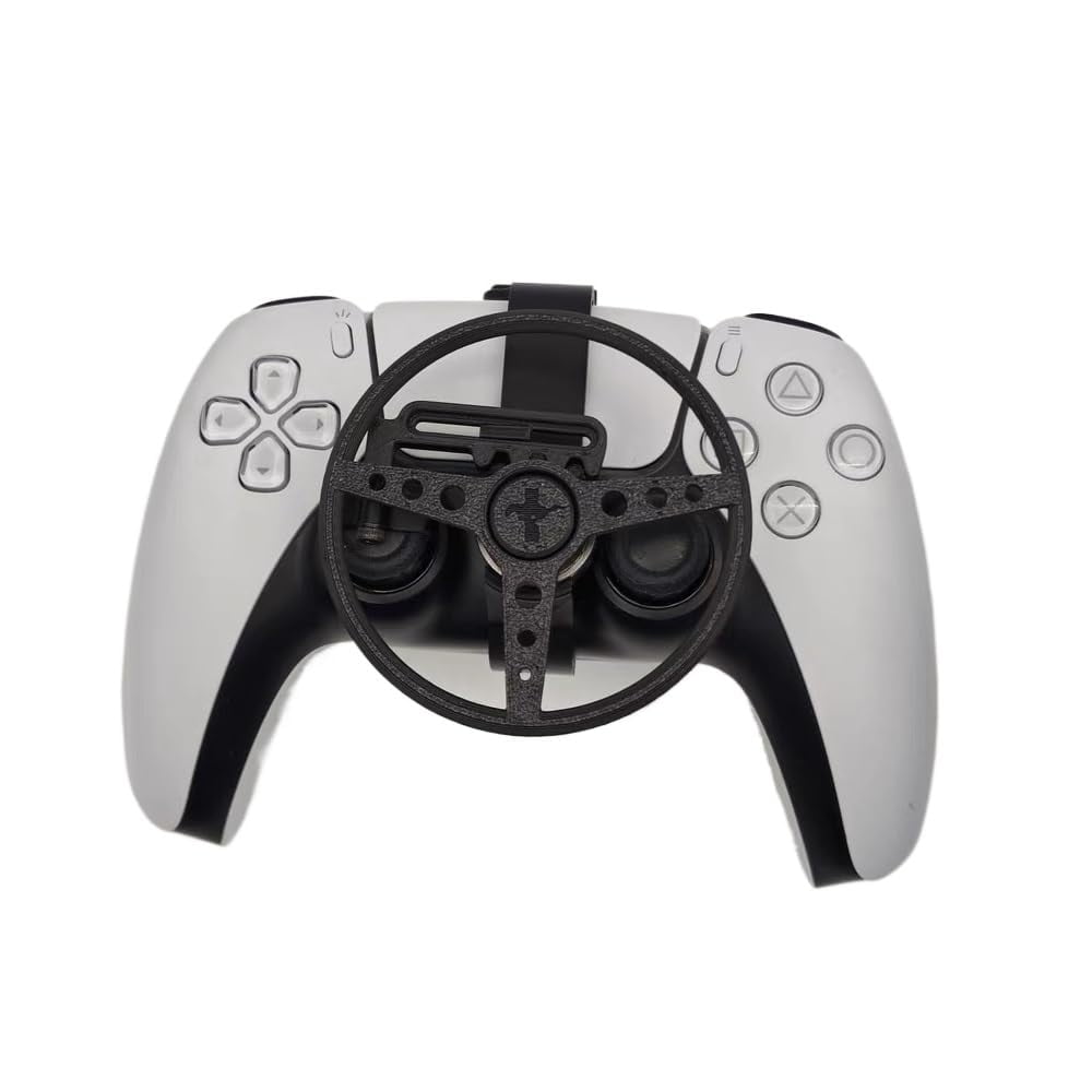 Controller Mini Racing Steering Wheel for PS5/PS5 Slim,Gaming Handle ...