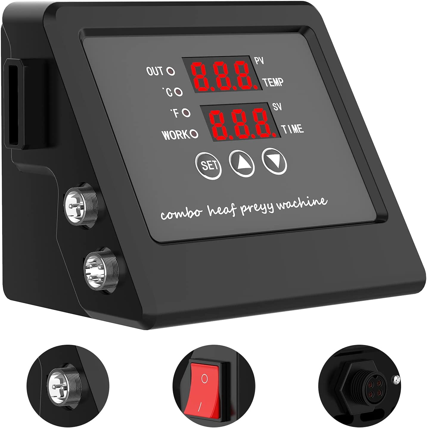 Controller,Multi-Functional Heat Press Machine Control Box Digital Box ...