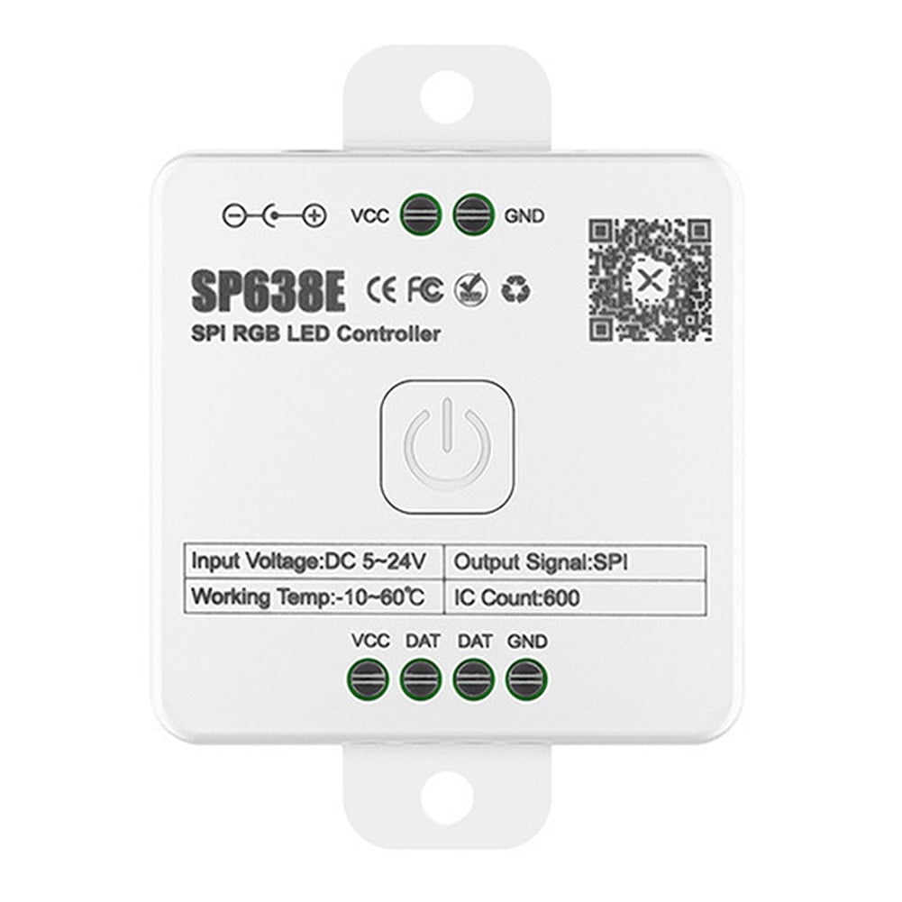 Controller Music Sync Addressable Rgb Led Controller Dc5V-24V, Diy ...